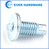 Internal external thread bolt round head special bolt custom made