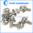Crest cup washer screw metric machine threaded SEMS fasteners spring