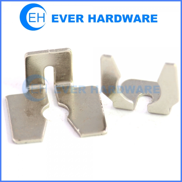 Metal brackets hook clothes hanging high tensile steel white galvanizing