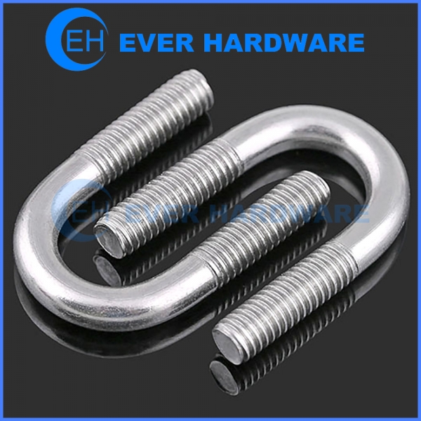 Small U Bolts Stainless Steel U-Clamp Stirrup Screws Manufacturer