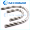 Stainless U Bolt Round Stirrup Industrial Mounting Fasteners Hardware